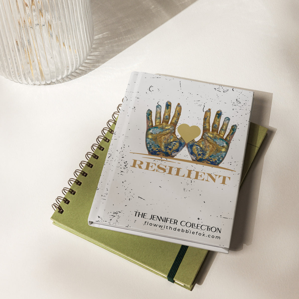 The Jennifer Collection: Hardcover journal matte – FLOW with Debbie Fox