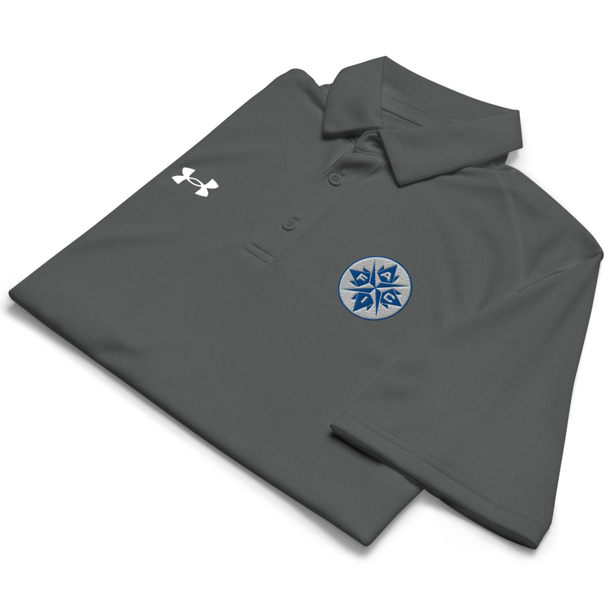 IAFCI Embroidered Lux Men's Short-Sleeve Polo (Under Armour® brand ...